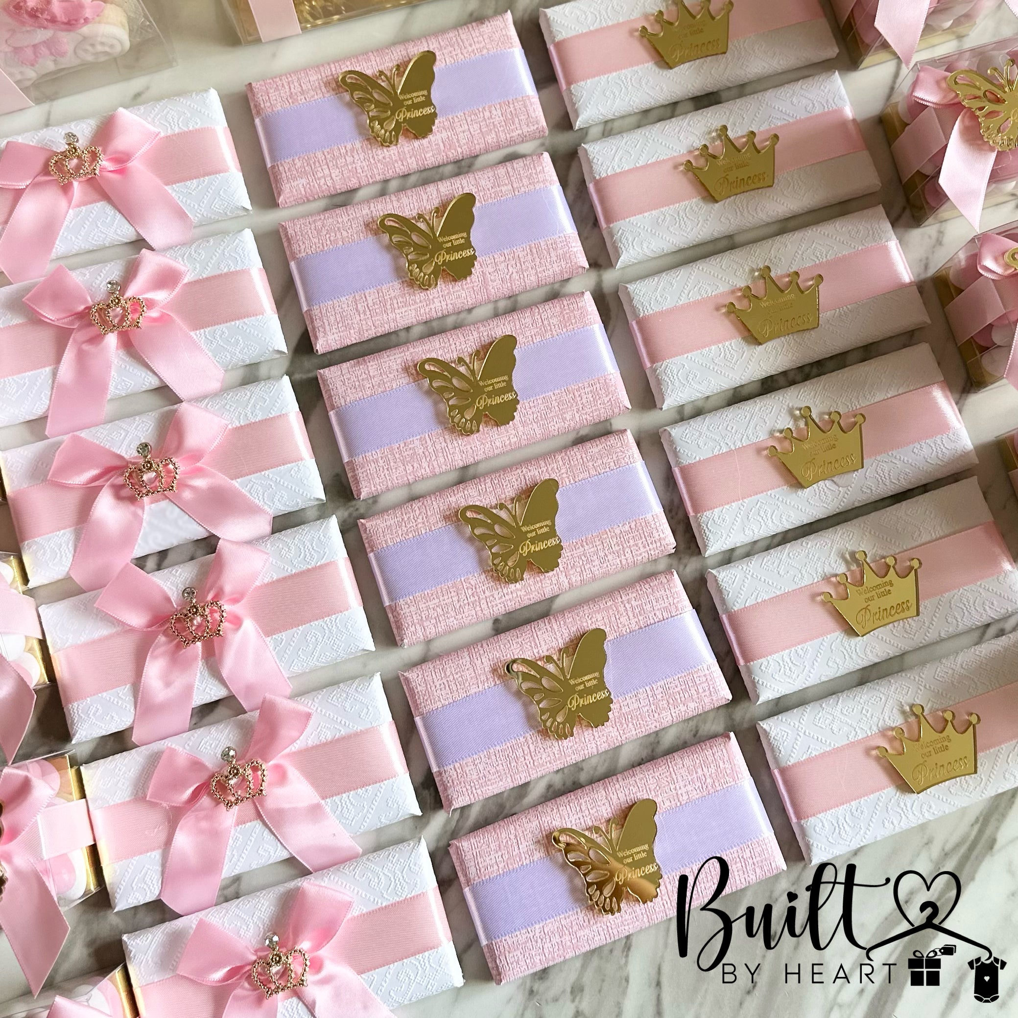 Princess choc package – built by heart