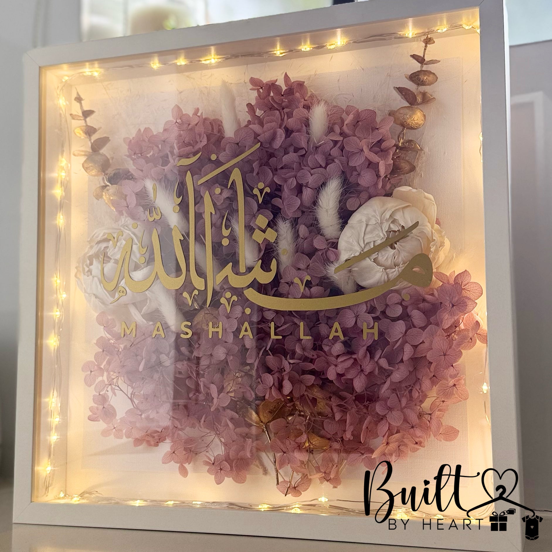 Mashallah Preserved Floral Frame – built by heart