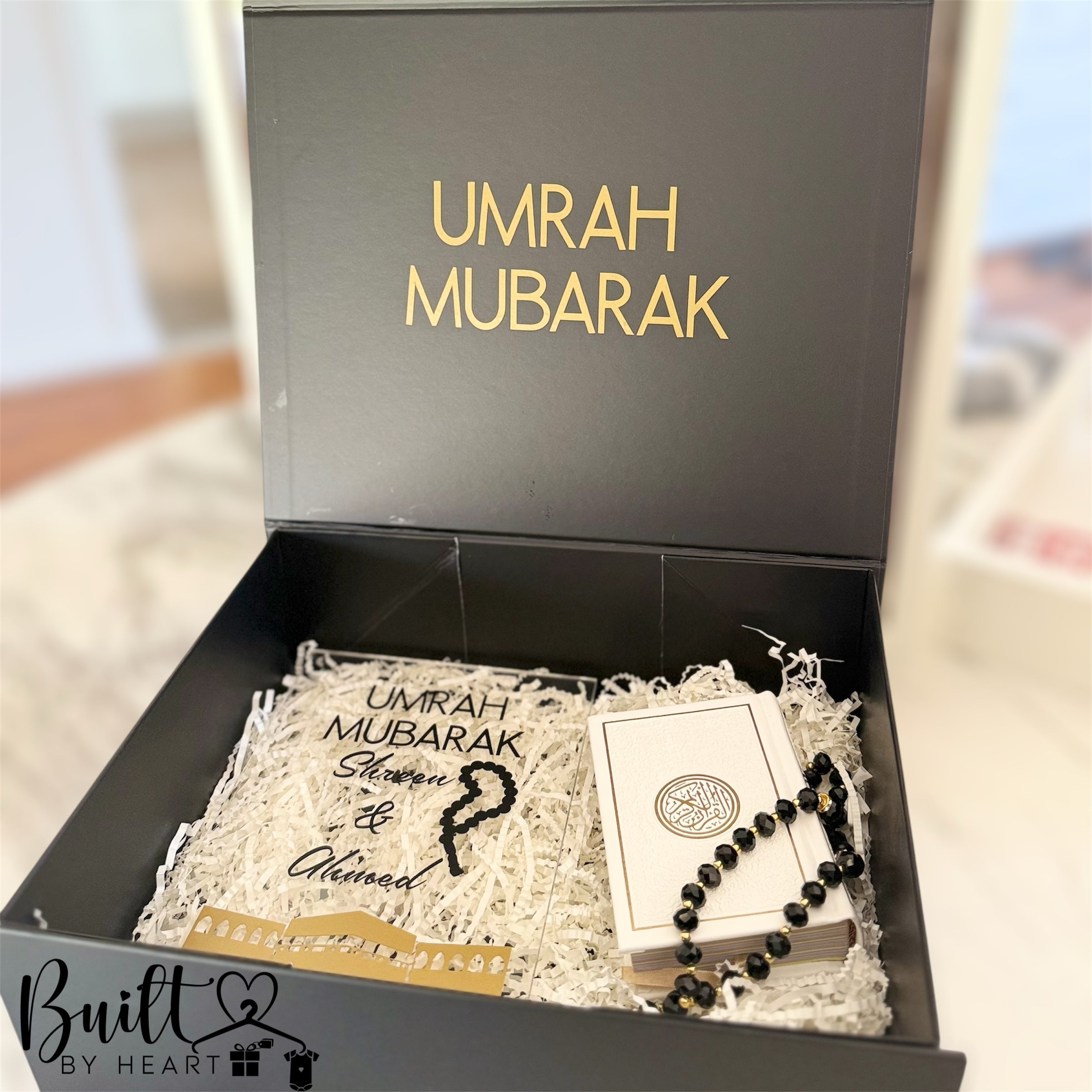 Personalised Umrah Gift Box – built by heart